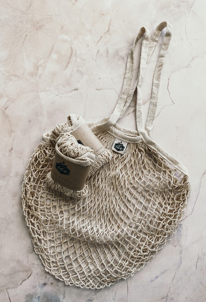 Natural String Shopping Tote on Living Eco's Online Store